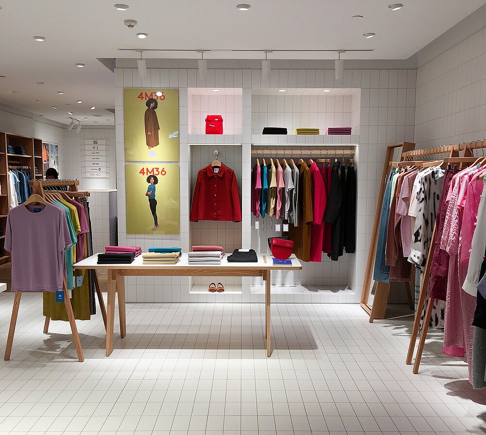 imos iX products for the shopfitting branch